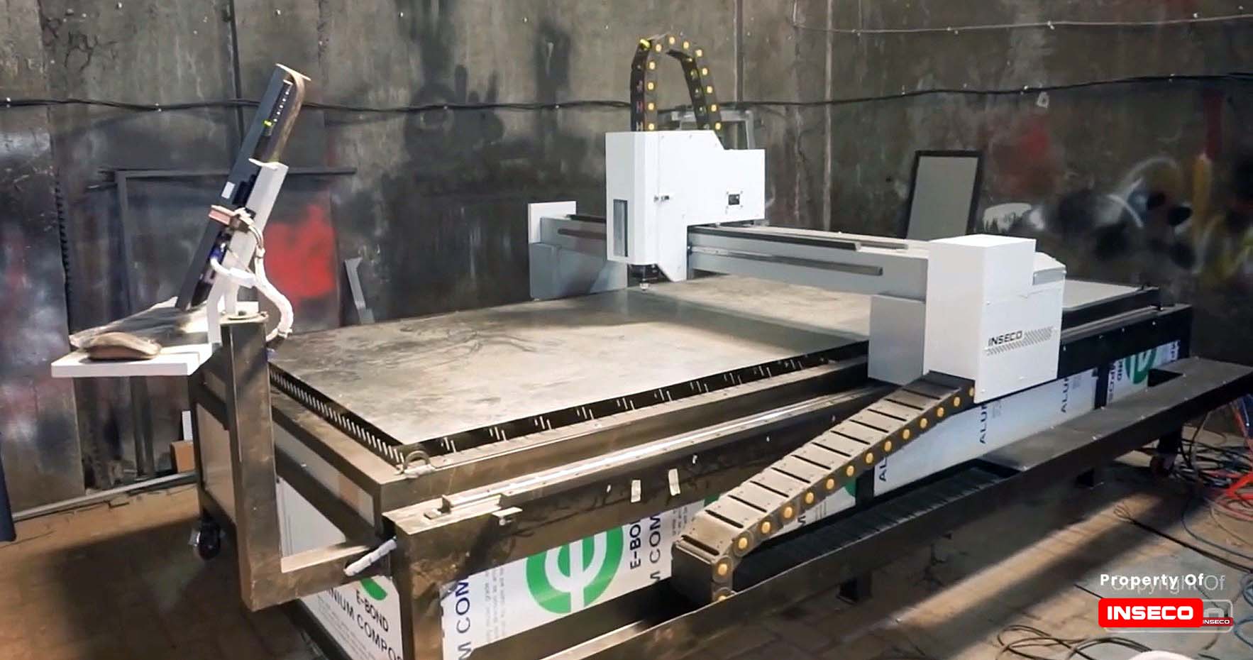 CNC Fiber Laser Cutting Inseco - Mesin Potong Laser Besi